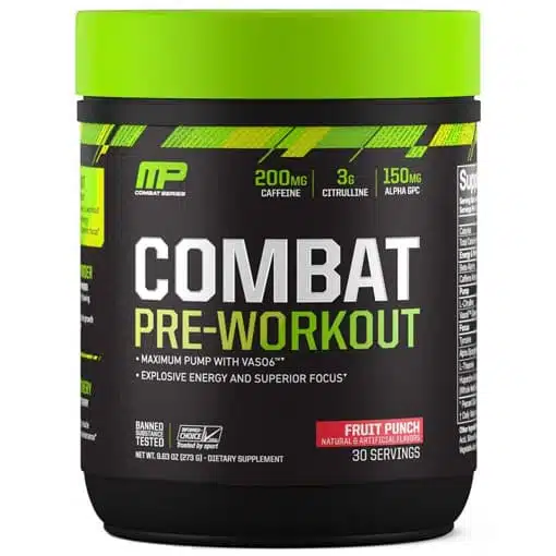 Combat Pre Workout MusclePharm | Pre Entrenador 279 Gr