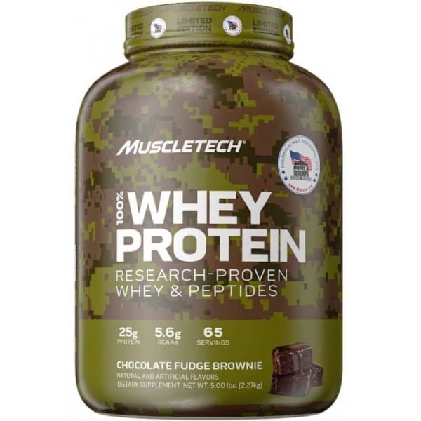 100% Whey Protein MuscleTech | Proteína Suero de Leche 5 Lb