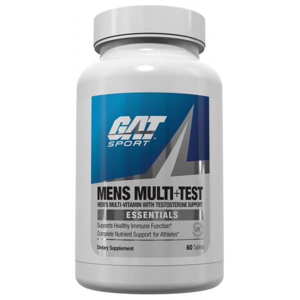 Mens Multi + Test GAT Sport | Testosterona 60 Cápsulas