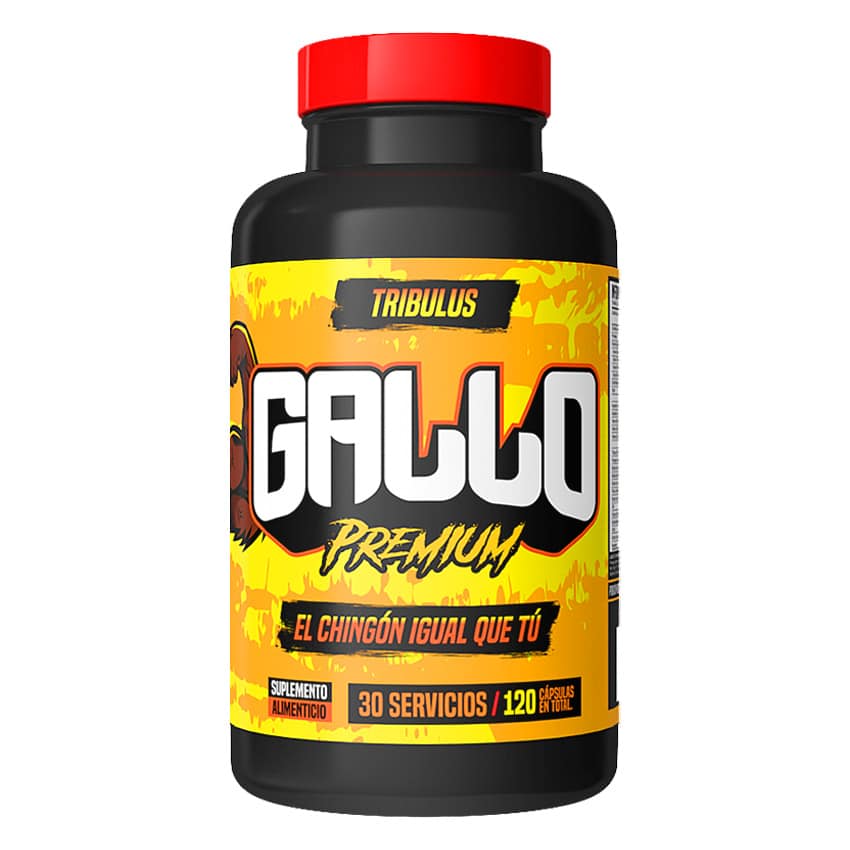 Gallo Premium Gallo Labz | Testosterona, Tribulus 120 Cápsulas
