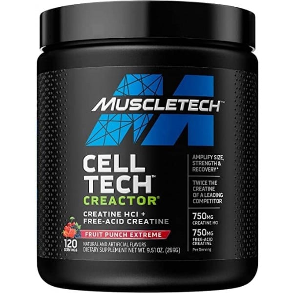 Cell Tech Creactor MuscleTech | Creatina 235 Gr